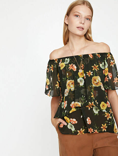 Koton Kadın Omzu Açık Bluz