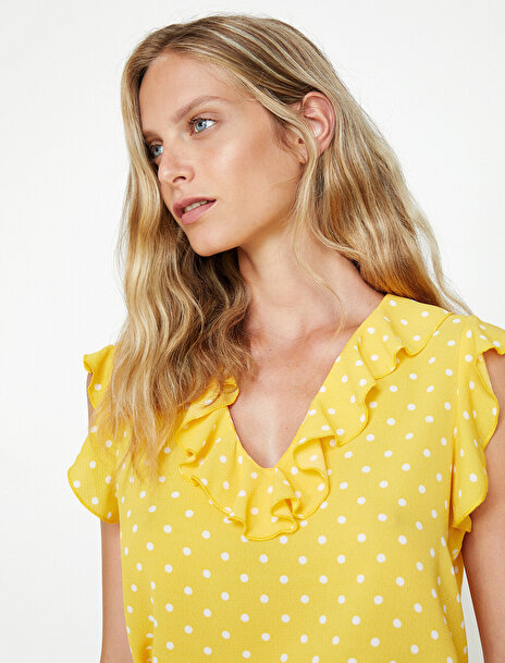 Koton Kadın Puantiyeli Bluz