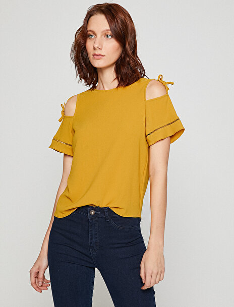 Koton Kadın Omzu Açık Bluz