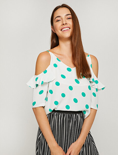 Koton Kadın Puantiyeli Bluz