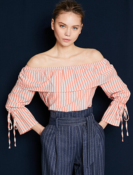 Koton Kadın Omzu Açık Bluz