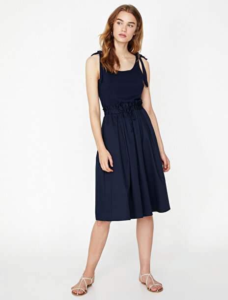 Koton Kadın Beli Bağlamalı Etek