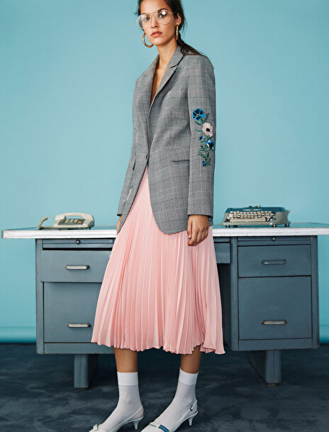 Koton Kadın Pilili Etek