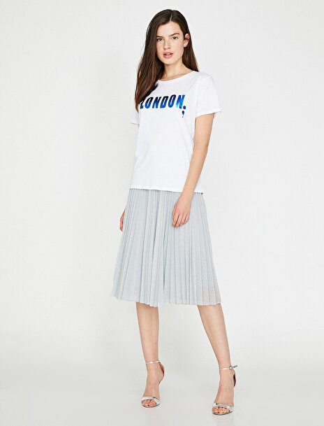 Koton Kadın Simli Etek