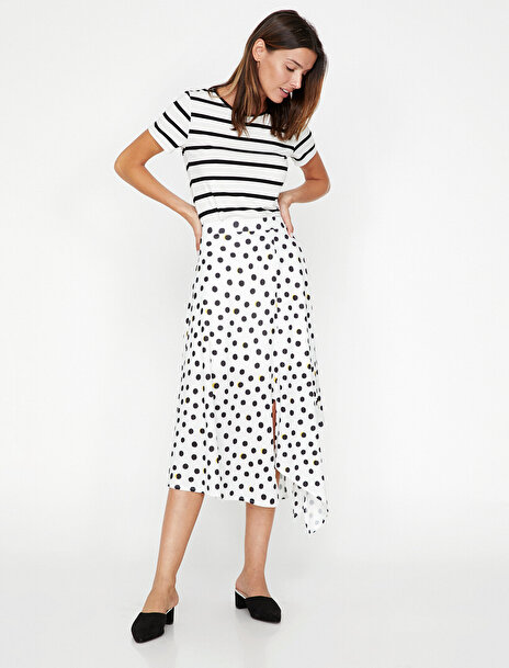 Koton Kadın Puantiyeli Etek