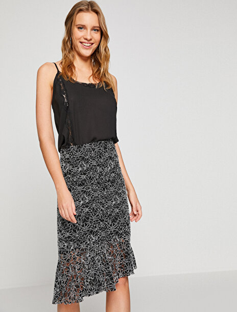 Koton Kadın Dantel Etek