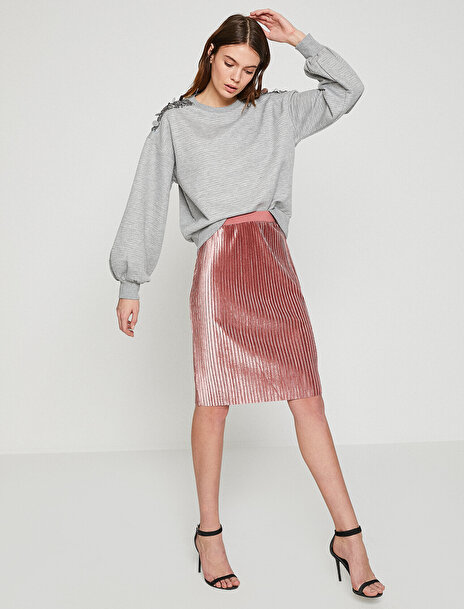 Koton Kadın Pilili Etek