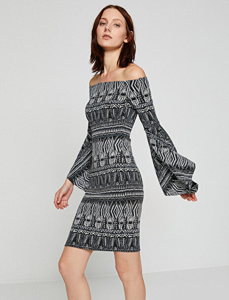 Koton Kadın Omzu Açık Elbise