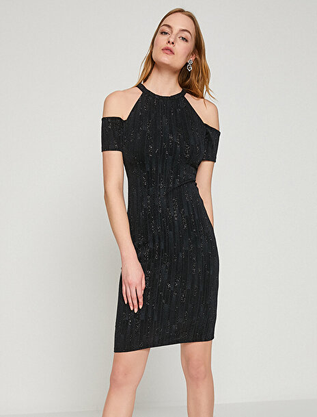 Koton Kadın Omzu Açık Elbise