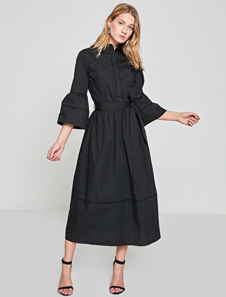 Koton Kadın Zımba Detaylı Elbise