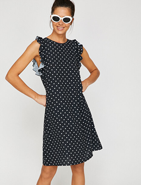 Koton Kadın Puantiyeli Elbise
