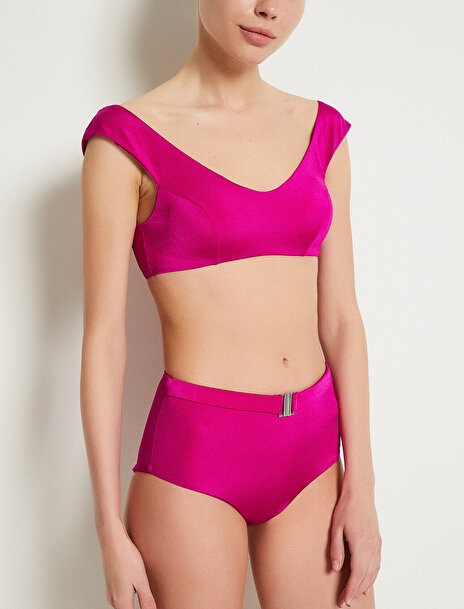 Koton Kadın Kemer Detaylı Bikini Üstü