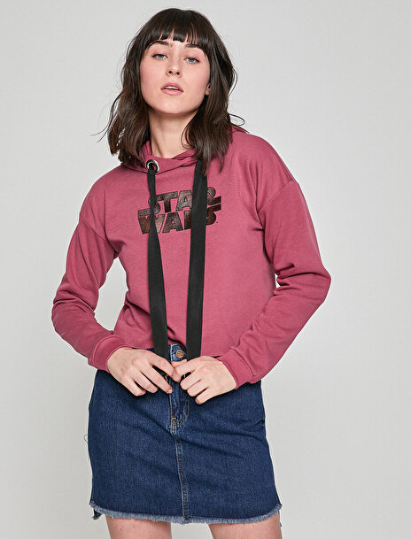 Koton Kadın Star Wars Lisanslı Baskılı Sweatshirt