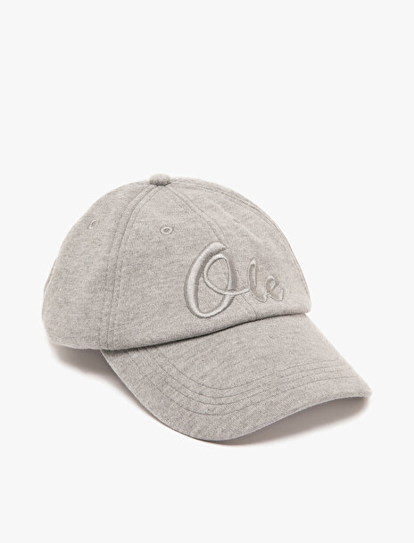 Koton Kadın Yazılı İşlemeli Şapka