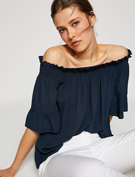 Koton Kadın Omzu Açık Bluz