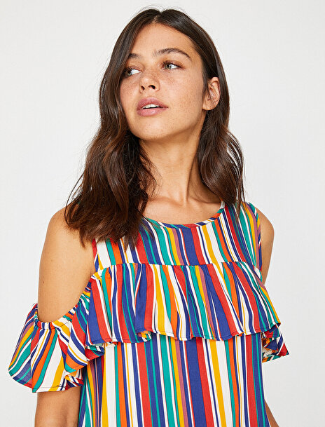 Koton Kadın Omzu Açık Bluz