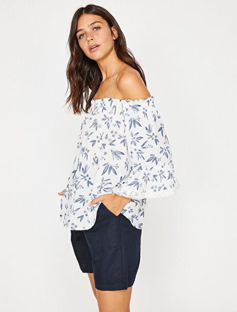 Koton Kadın Omzu Açık Bluz