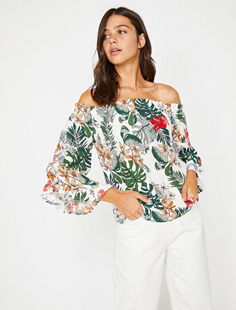 Koton Kadın Omzu Açık Bluz