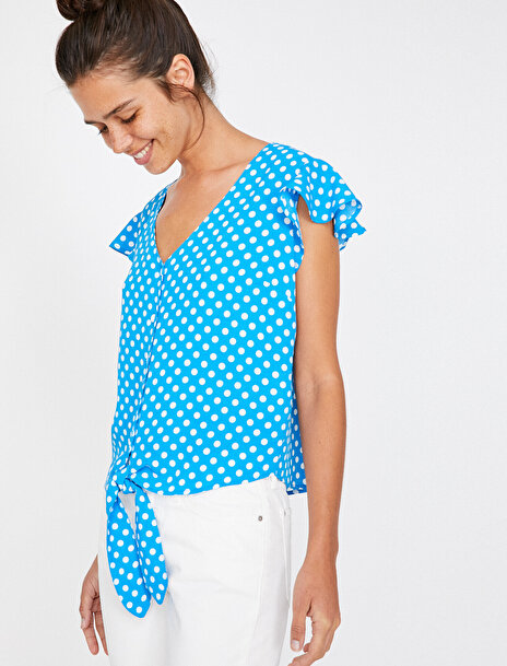 Koton Kadın Puantiyeli Bluz