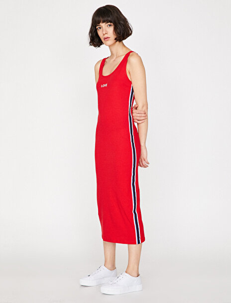 Koton Kadın Aplikeli Elbise