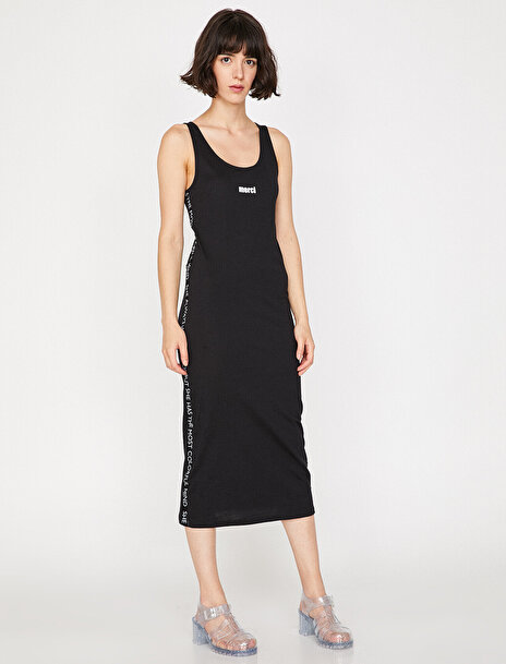 Koton Kadın Aplikeli Elbise