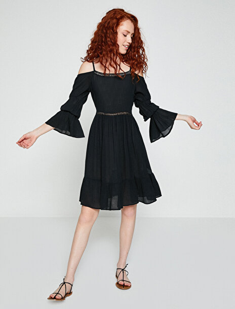 Koton Kadın Omzu Açık Elbise