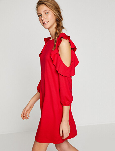 Koton Kadın Omzu Açık Elbise