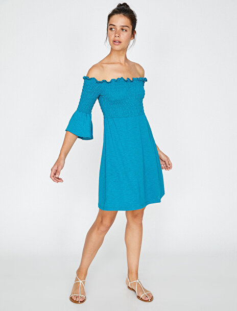 Koton Kadın Omzu Açık Elbise