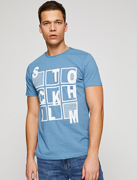 Koton Erkek Baskılı T-Shirt