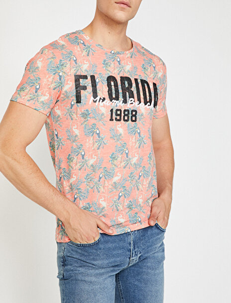 Koton Erkek Yazılı Baskılı T-Shirt