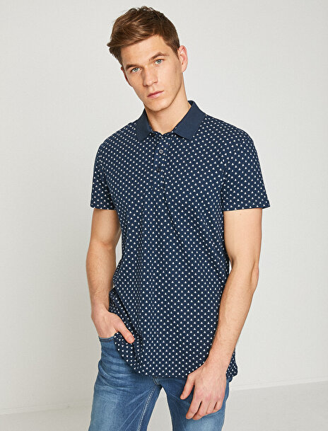 Koton Erkek Desenli T-Shirt