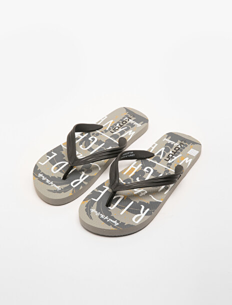 Koton Erkek Desenli Terlik