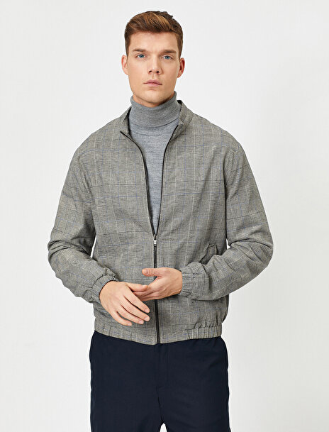 Koton Erkek Kareli Mont