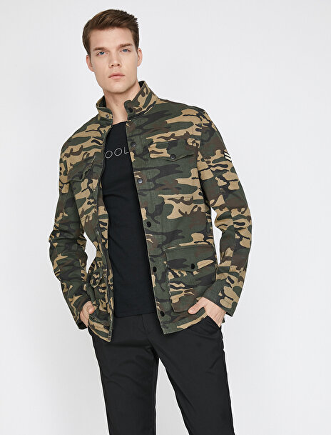 Koton Erkek Kamuflaj Desenli Mont Koton Erkek Kamuflaj Desenli Mont