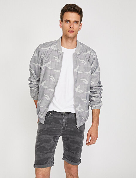 Koton Erkek Kamuflaj Desenli Mont Koton Erkek Kamuflaj Desenli Mont