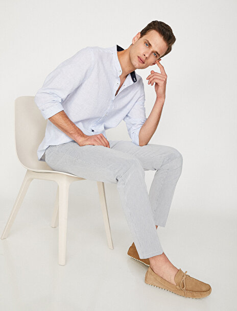 Koton Erkek Desenli Pantolon