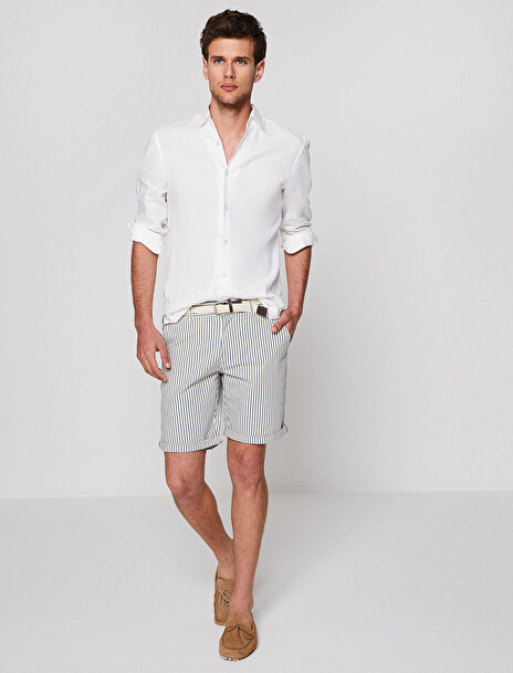 Koton Erkek Kemer Detaylı Şort