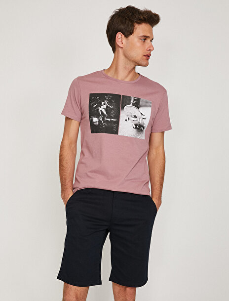 Koton Erkek Cep Detaylı Chino Şort Koton Erkek Cep Detaylı Chino Şort