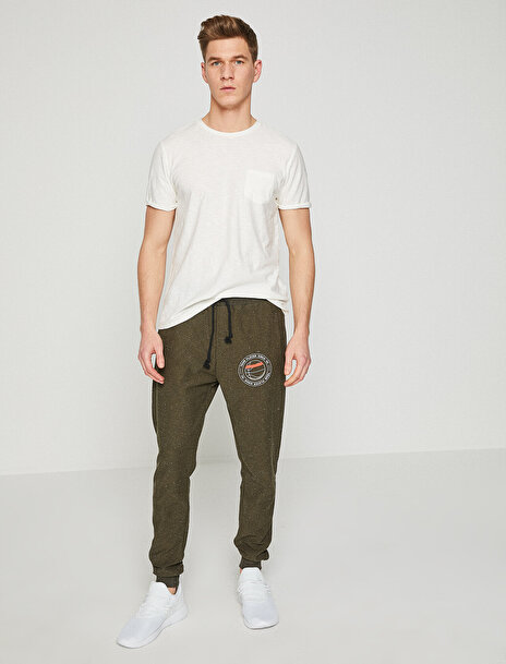 Koton Erkek Baskılı Eşortman Altı