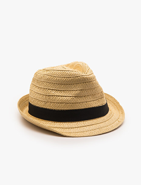 Koton Erkek Hasır Şapka