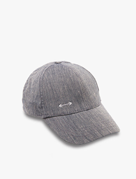 Koton Erkek İşlemeli Şapka