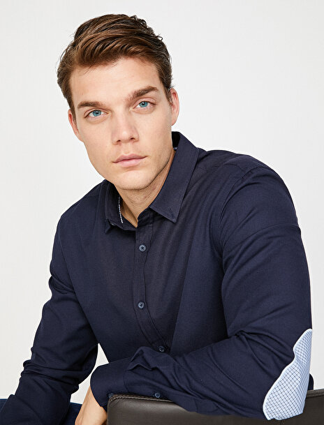 Koton Erkek Normal Kesim Gömlek Koton Erkek Normal Kesim Gömlek