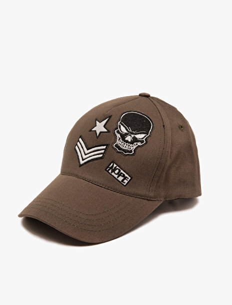 Koton Erkek Çocuk Aplikeli Şapka