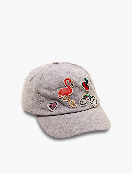 Koton Kız Çocuk Aplikeli Şapka