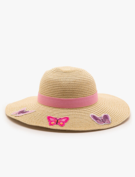 Koton Kız Çocuk Hasır Şapka