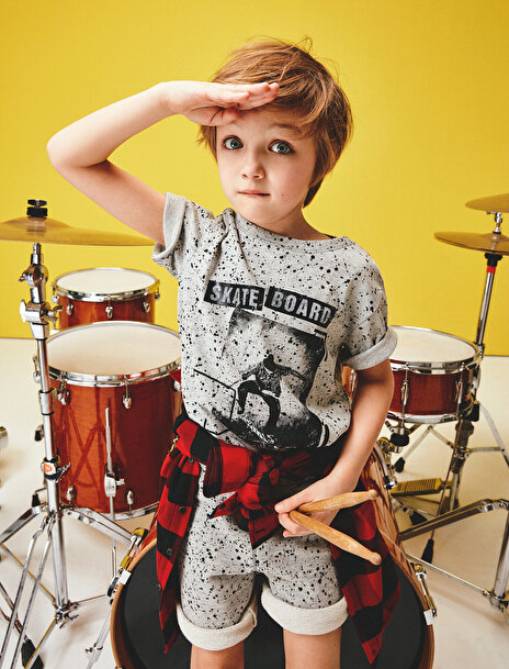 Koton Erkek Çocuk Baskılı T-Shirt