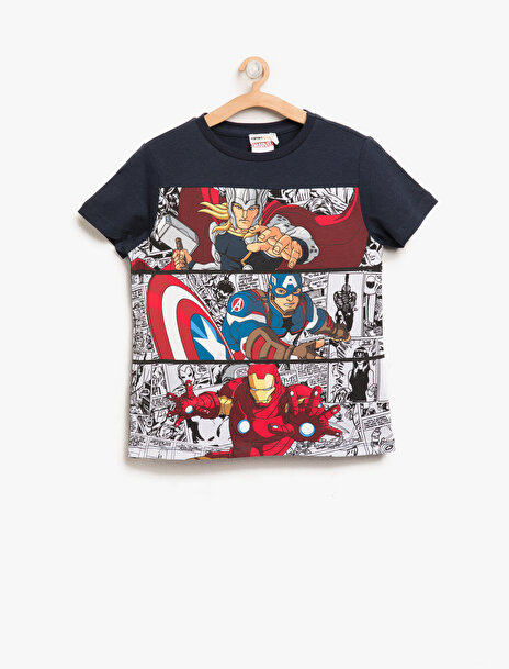 Koton Erkek Çocuk Marvel Baskılı T-Shirt