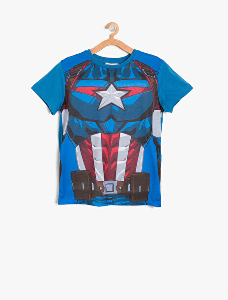 Koton Erkek Çocuk Marvel Baskılı T-Shirt