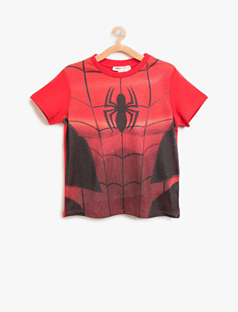 Koton Erkek Çocuk Spiderman Lisanslı Baskılı T-Shirt