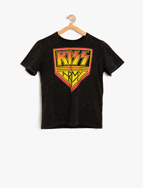 Koton Erkek Çocuk Müzik Lisanslı Kiss Baskılı T-Shirt Koton Erkek Çocuk Müzik Lisanslı Kiss Baskılı T-Shirt